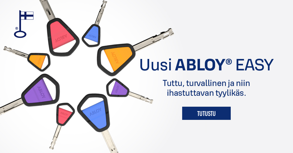 Abloy Easy - uusi lukitusratkaisu